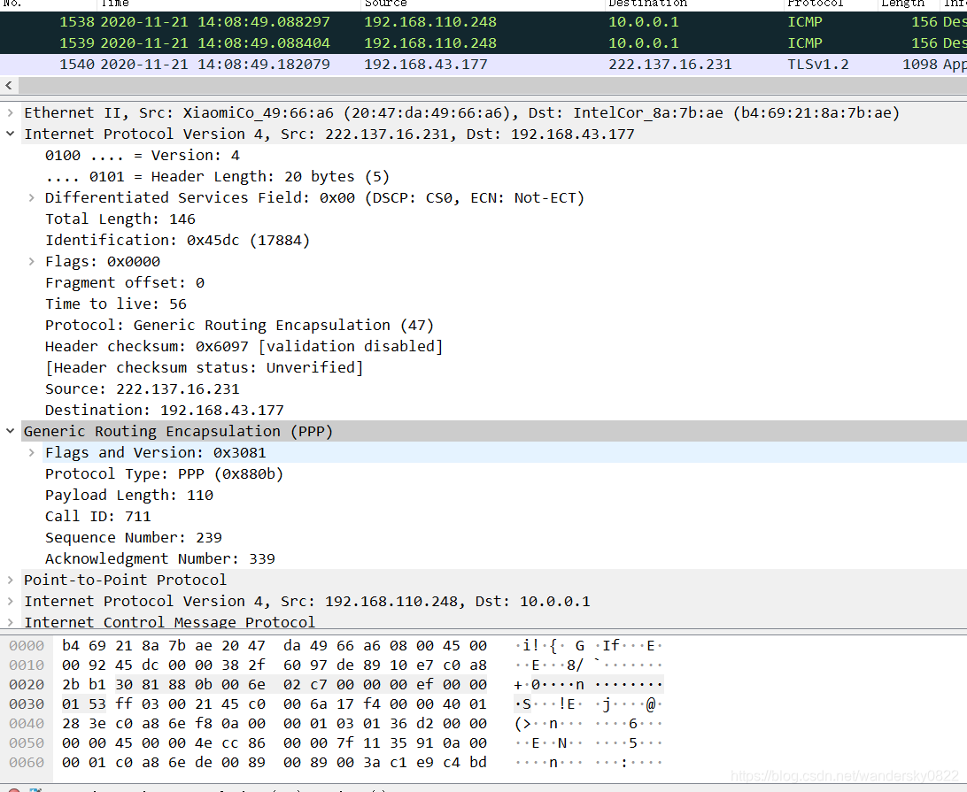 GRE数据包分析-CSDN博客