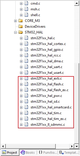 RT-Thread学习笔记（4）：RT-Thread基于SDIO注册SD卡设备_rt-thread sdio-CSDN博客