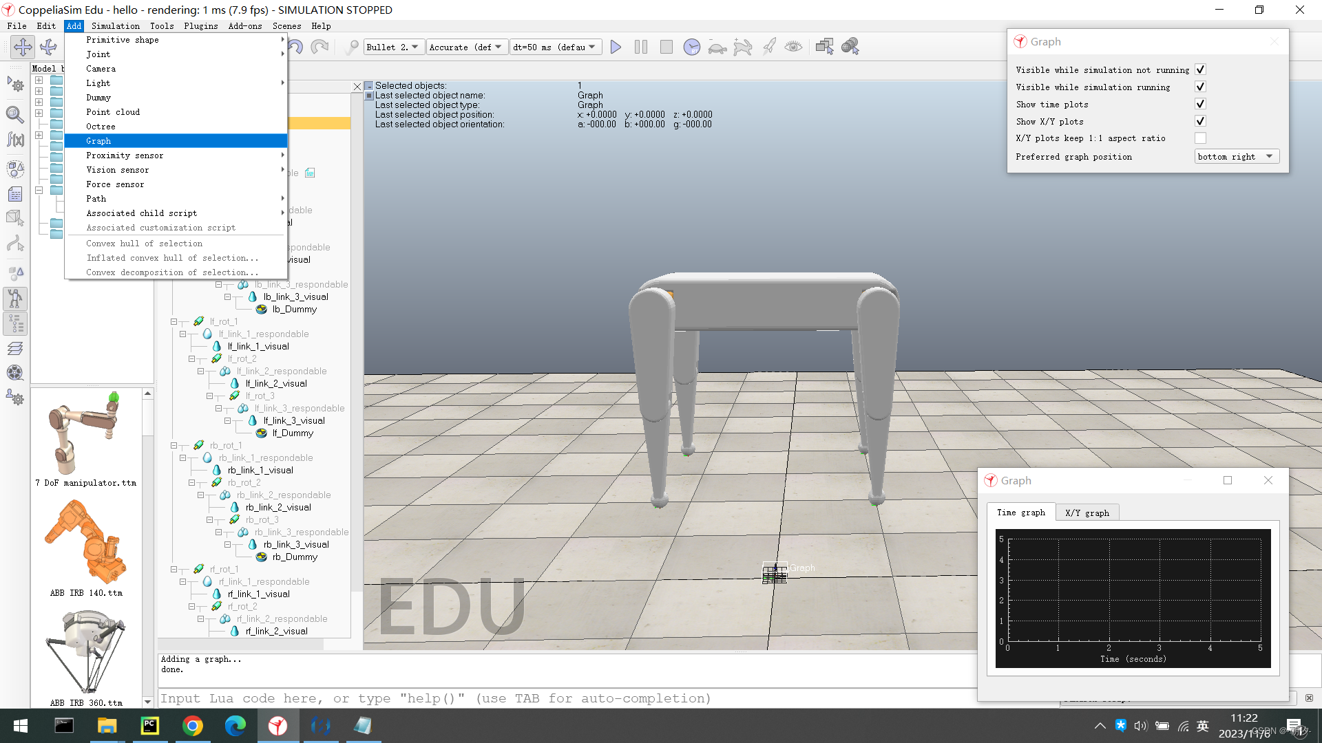 V-REP和Python的联合仿真_appropriately adjust the file "vrep.py-CSDN博客