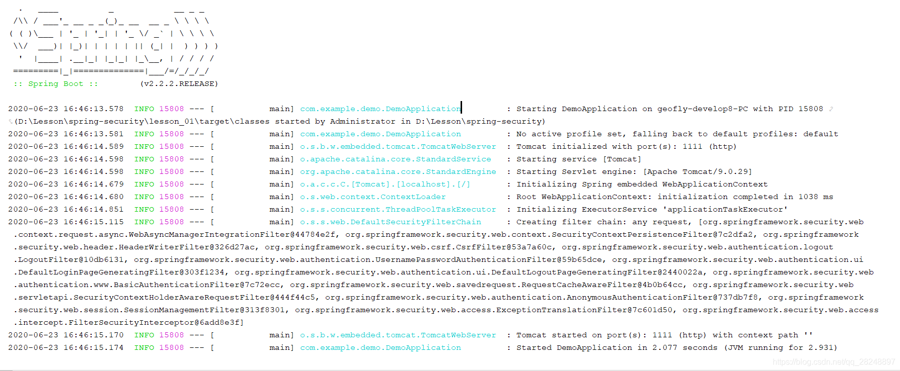 【Spring Security系列】Spring Security Hello World_hello spring securityguide-CSDN博客