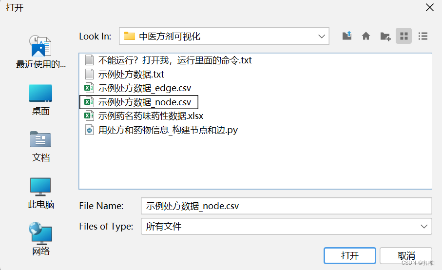 【数据可视化】使用python Gephi,构建中医方剂关系网络图!gephi Python Csdn博客