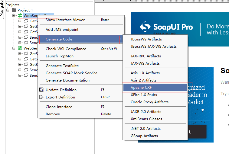 利用SoapUI工具生成webservice服务端java代码_soapui生成java代码使用-CSDN博客