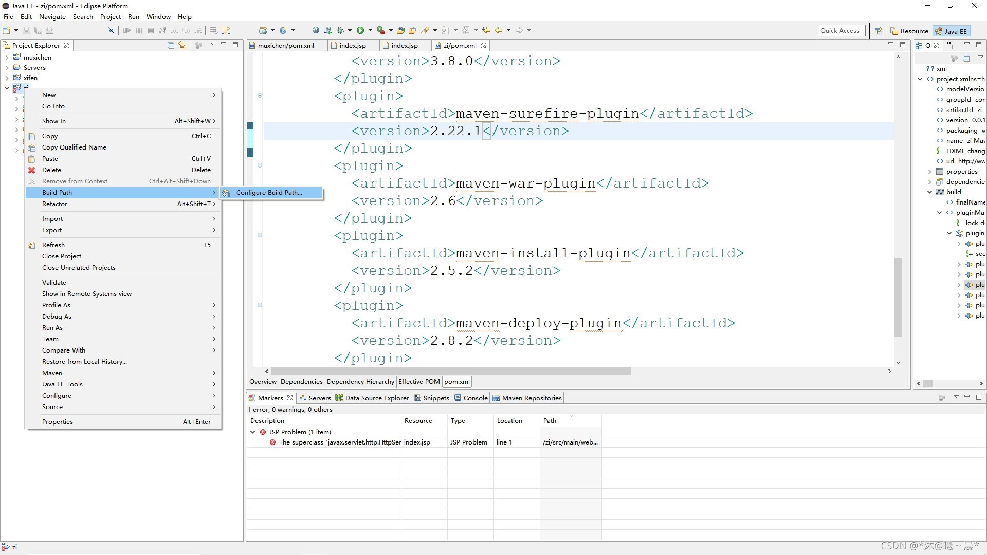 The superclass “javax.servlet.http.HttpServlet” was not found on the Java Build Path_the default ...