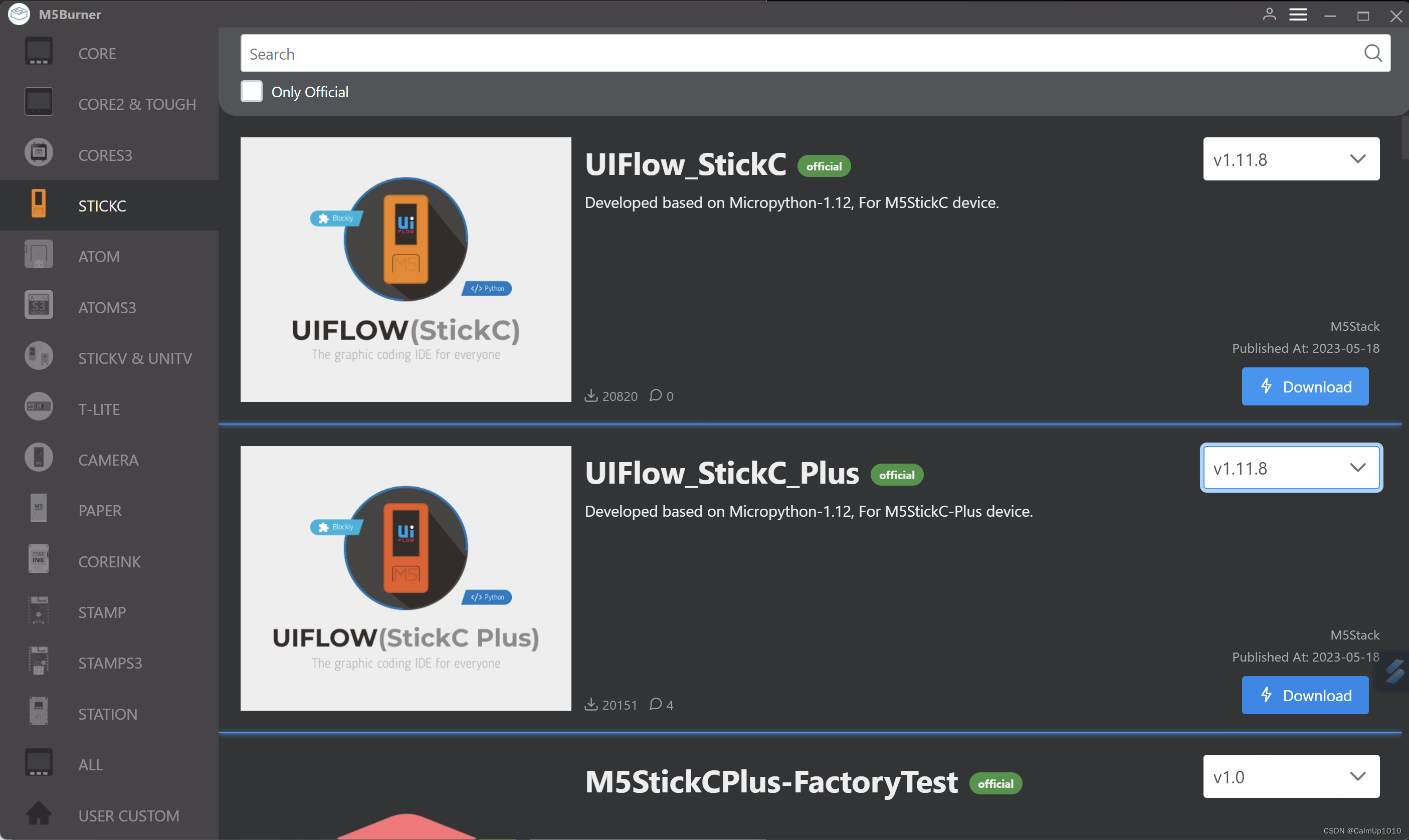 M5StickcPlus开发记录(一)——点亮LED_m5stick c plus 1.1-CSDN博客