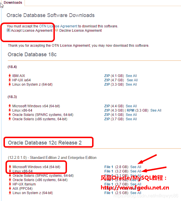 Oracle下载与Oracle安装图解（Oracle19c,Oracle18c,Oracle12c,Oracle11g）_oracle18c下载-CSDN博客
