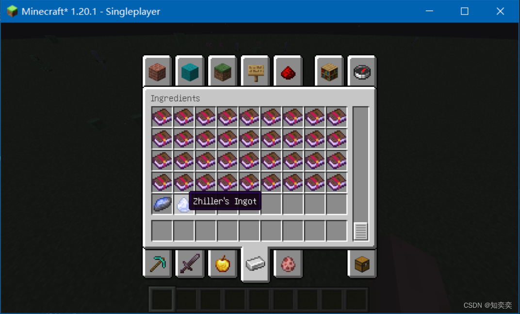 【Minecraft】Fabric Mod开发完整流程2 - 创造模式物品栏与第一个方块_fapcraft-CSDN博客