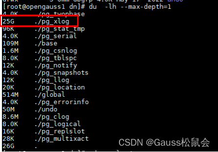 openGauss数据库pg_xlog爆满问题解决_replicationslotminlsn is invalidxlogrecptr!!!-CSDN博客