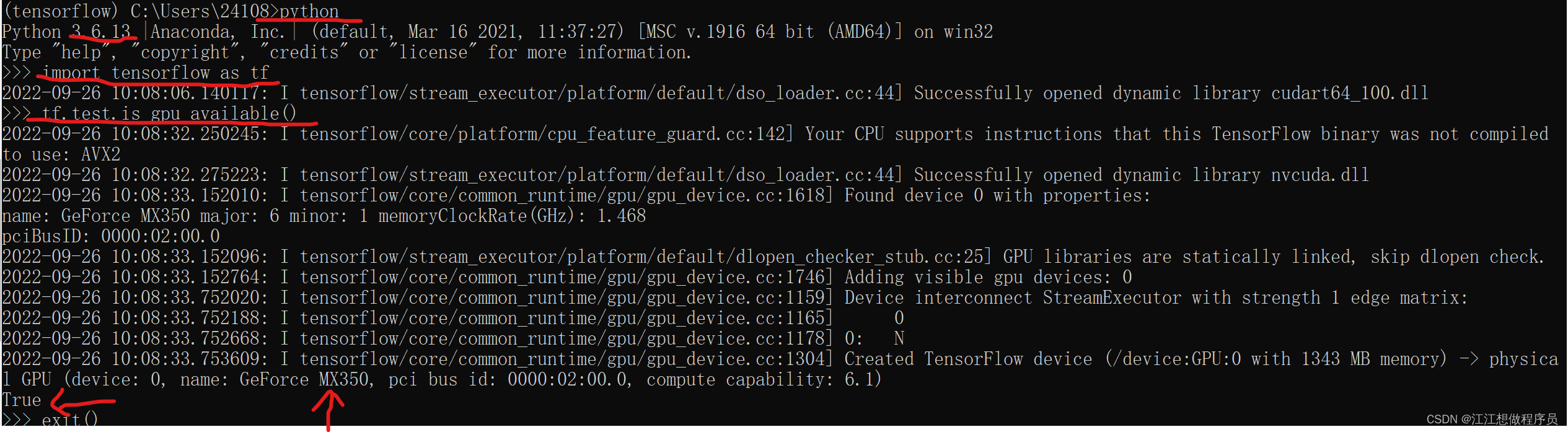 Tensorflow Gpu安装教程 Csdn博客