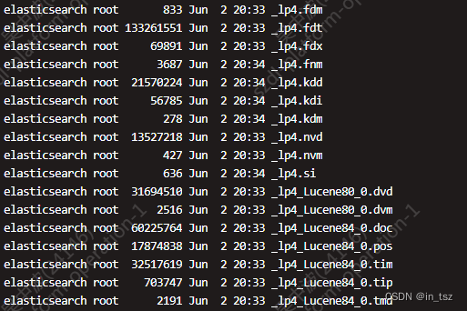 ElasticSearch存储结构_elasticsearch dvd-CSDN博客