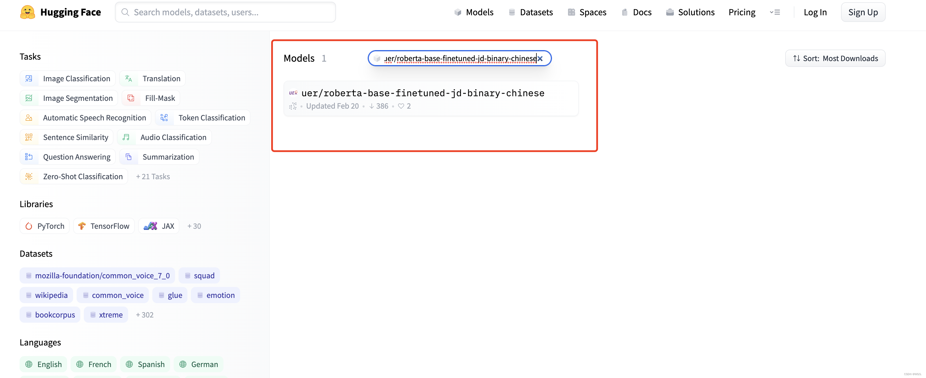 下载Hugging Face预训练模型_hugeface模型站-CSDN博客