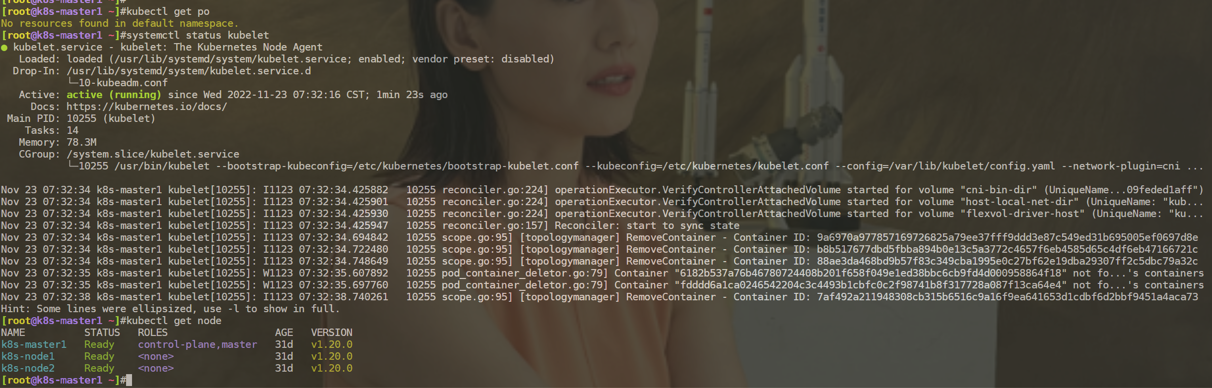 Ts:k8s里kubelet无法启动报错codeexited Status255 20221123已解决kubernetes一念一生~one K8skubernetes