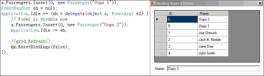 详解Data Binding - 通过几个简单示例深入了解WinForm数据绑定特性_winform databindings-CSDN博客