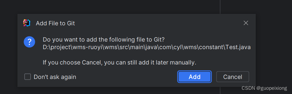 IDEA中常用的Git操作_idea git add-CSDN博客