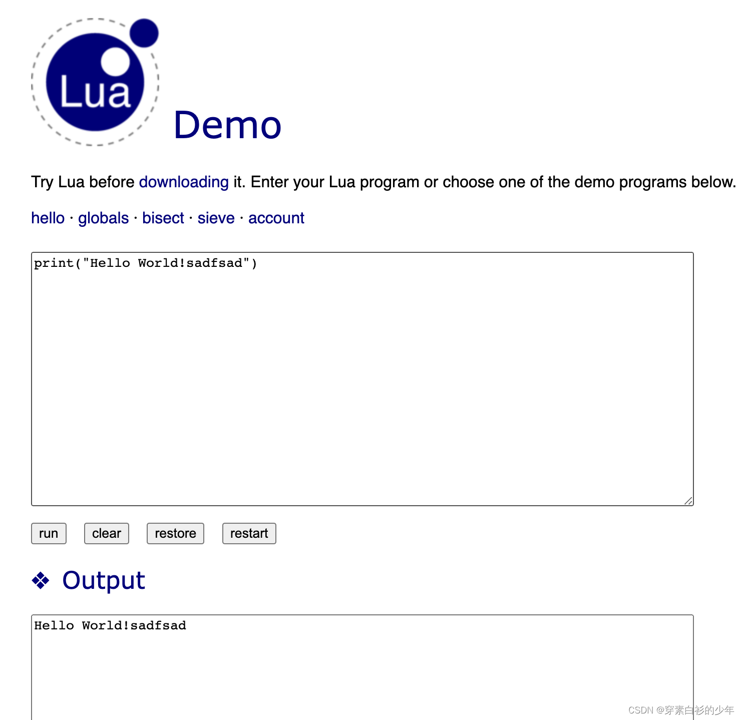 Lua - 学习/实践_lua实践-CSDN博客