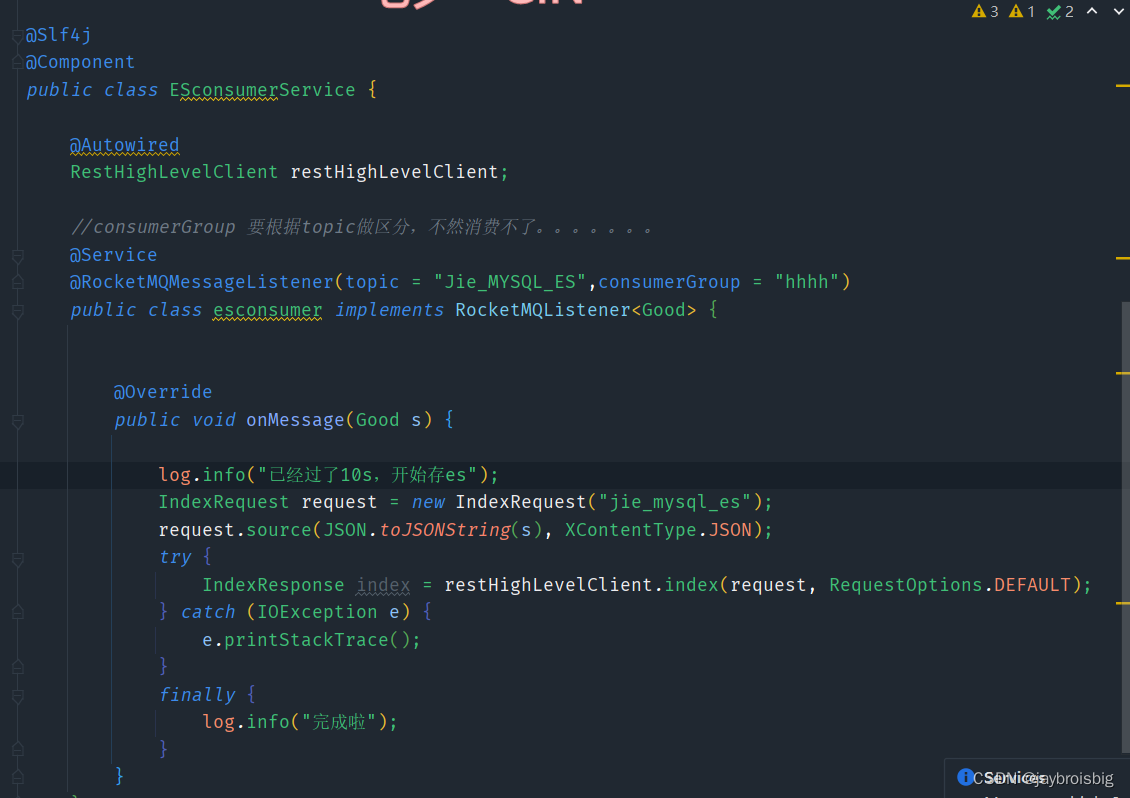 Mysql和elasticsearch数据同步方案：rocketmq做异步采用elasticsearch搜索引擎和rocketmq消息队列进行同步索引库 Csdn博客