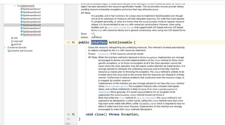 java202303java学习笔记第三十五天IO流中不同JDK版本捕获异常的方式3-CSDN博客