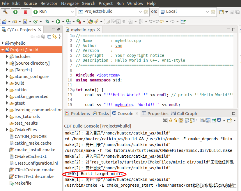 ROS知识【15】：在eclipse创建ROS项目_eclipse添加ros-CSDN博客