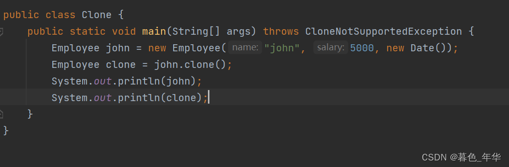 【java笔记】常用接口：Cloneable接口-CSDN博客