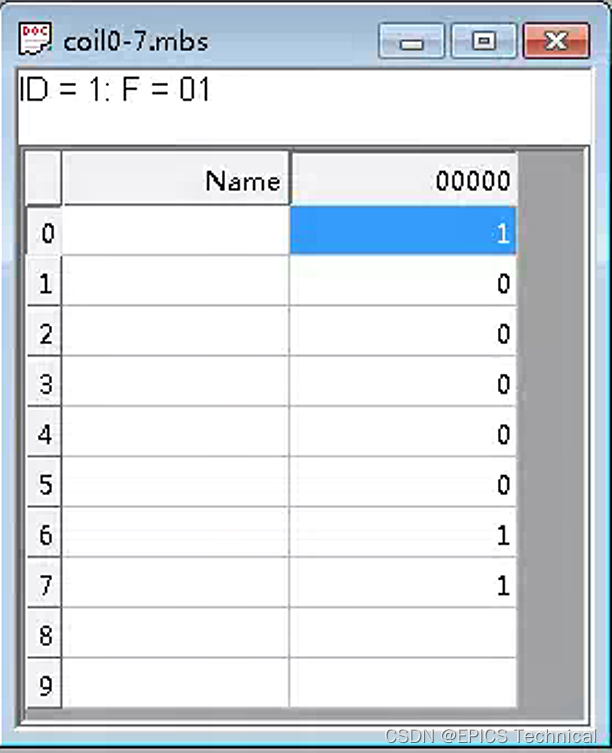 EPICS modbus 模块数字量读写练习_基于modbus协议的epics的ioc开发-CSDN博客