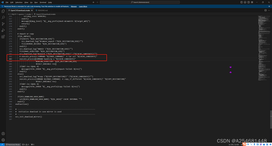 Opencv4.8及opencvsharp4编译及修改示例-CSDN博客