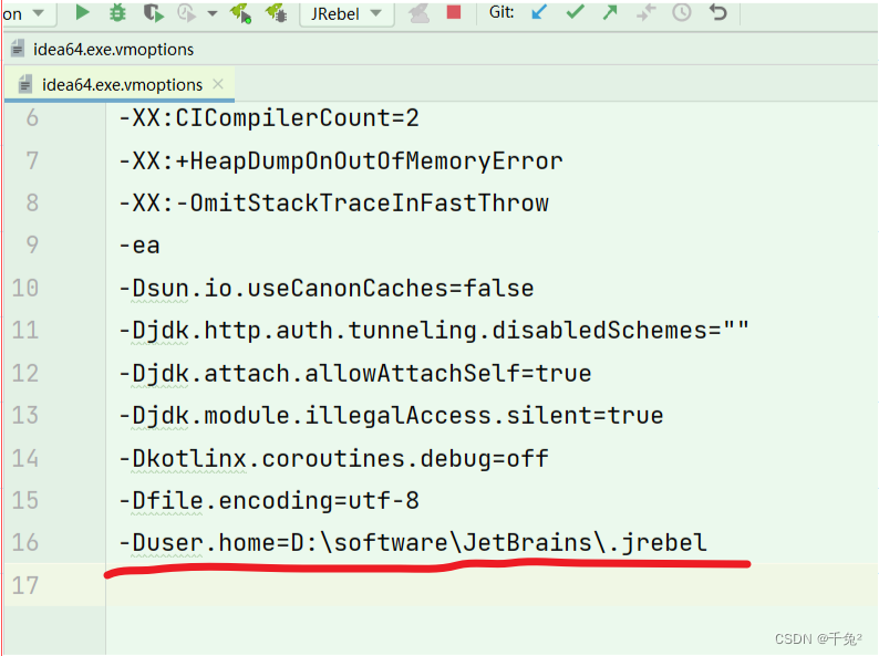 jrebel启动时出现JRebel-JVMTI [FATAL] Couldn‘t write to C:\Users\_jrebel-jvmti [fatal] couldn't write ...
