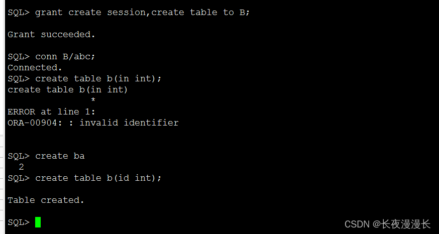 oracle基本用户管理和权限分配_oracle用户权限分配-CSDN博客