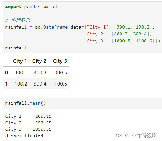 Pandas数据分析（8）mean 可以自动排除非数值列么 Csdn博客