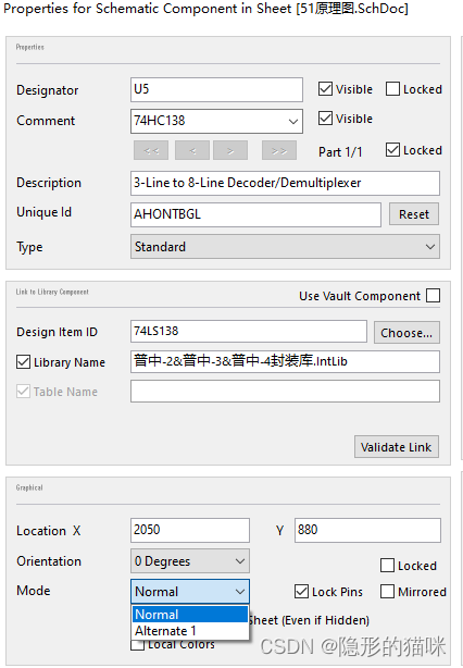 【AD15绘制原理图编译的一些警告的处理】_component has unused sub-part-CSDN博客