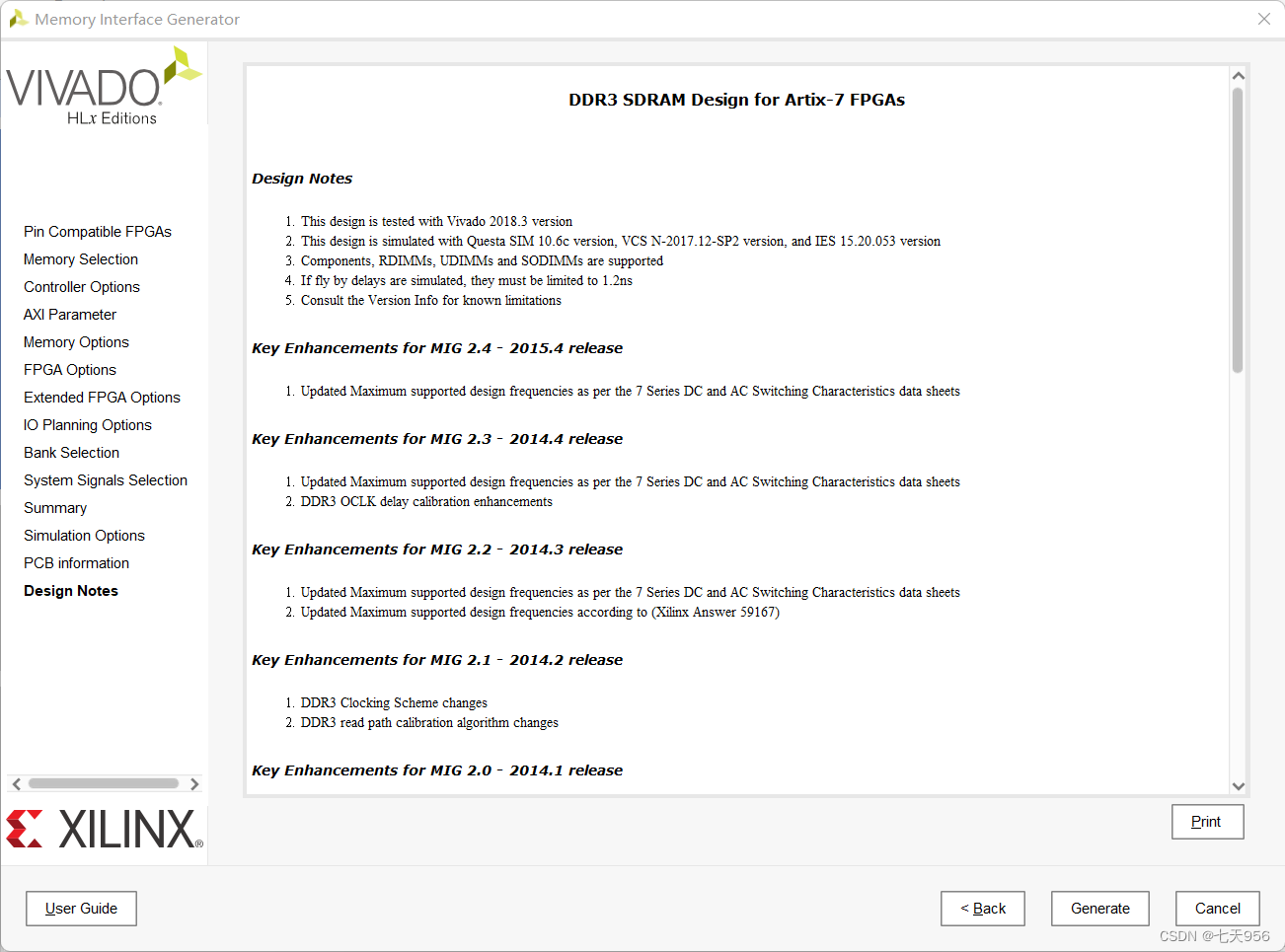 Xilinx32bit位宽DDR3读写控制模块编写（1）——MIGip核的设置_mig ip核的掩码-CSDN博客