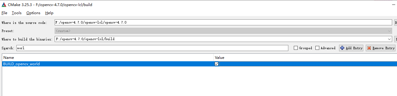 Win10 下编译 OpenCV 4.7.0/opencv_contrib-4.7.0_windows编译opencv-4.7-CSDN博客