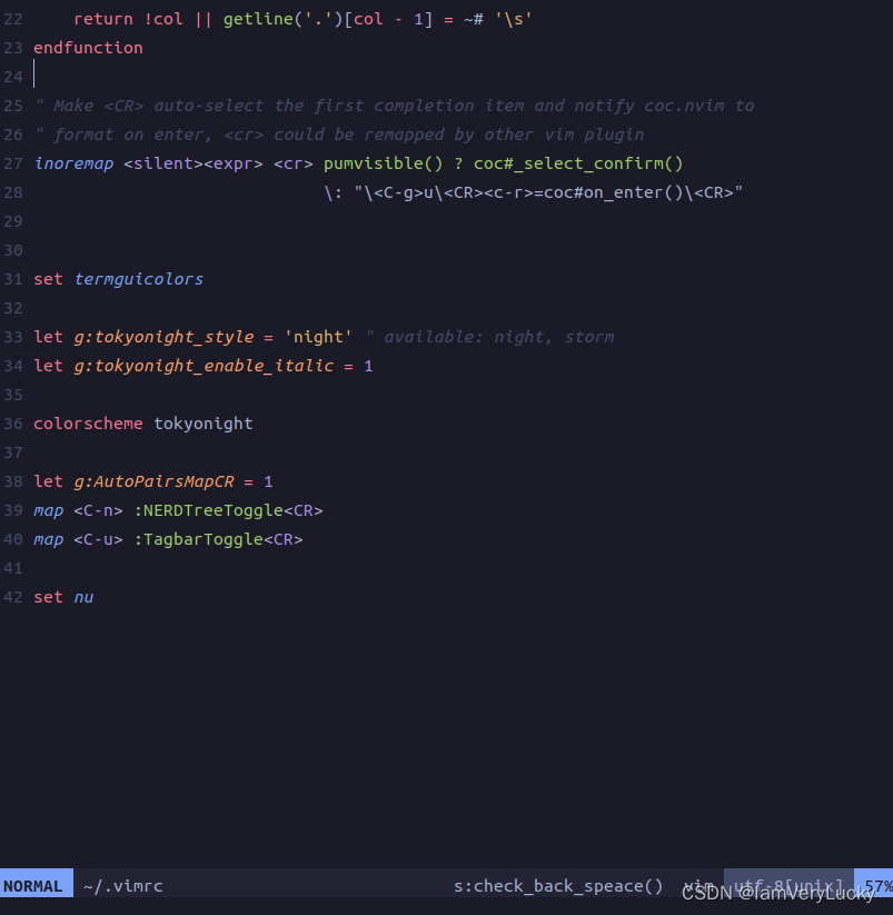 Linux中vim自动补全插件coc快捷键设置_coc.nvim快捷键-CSDN博客