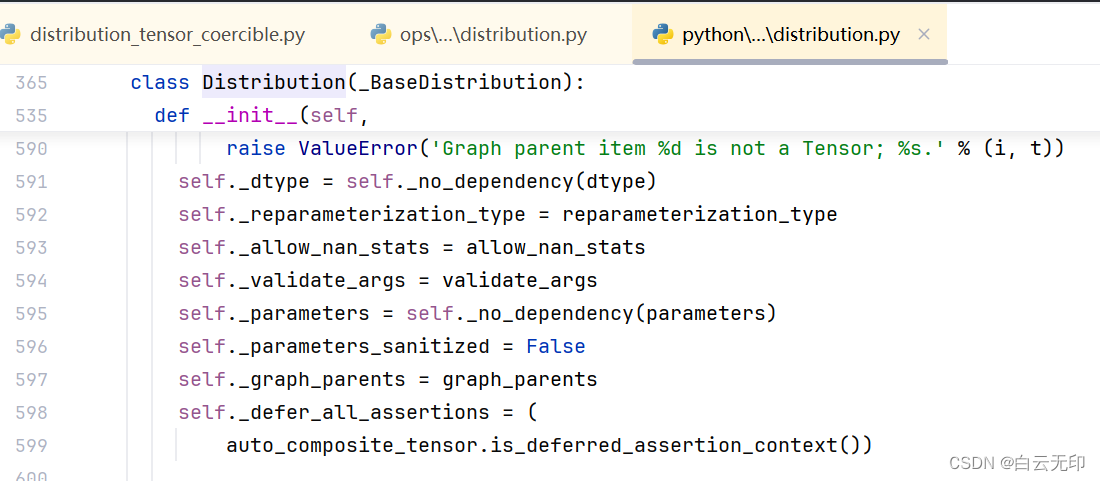 AttributeError: ‘Tensor‘ object has no attribute ‘reparameterization_type‘_attributeerror ...