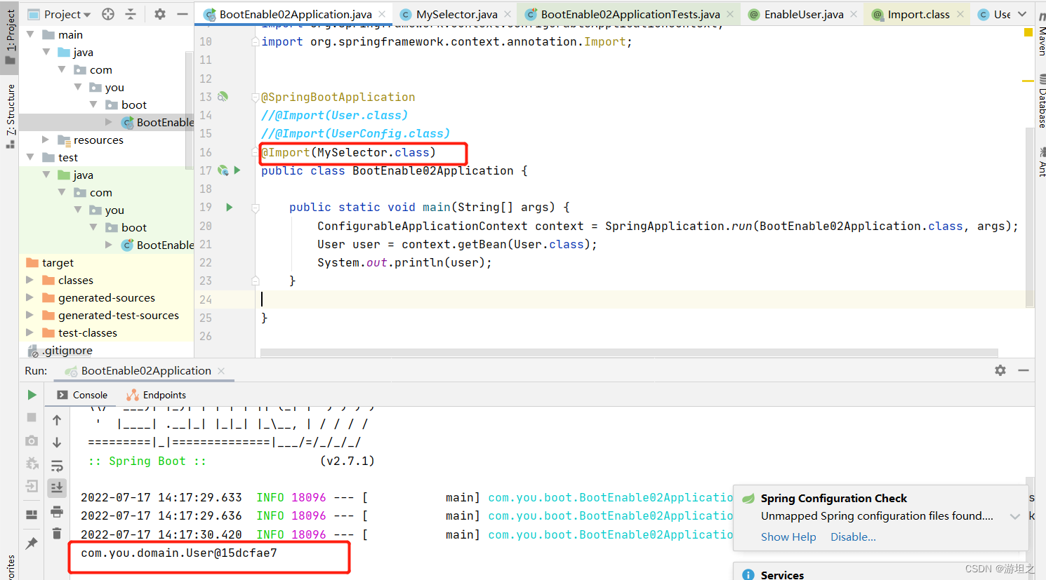 【SpringBoot】@Enable*注解和@Import_springboot 封装enable-CSDN博客