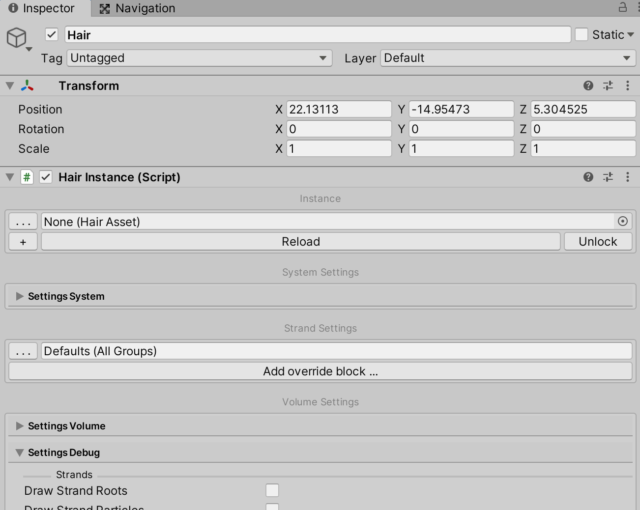 Unity Hair 毛发系统 初体验_unity hairfx-CSDN博客