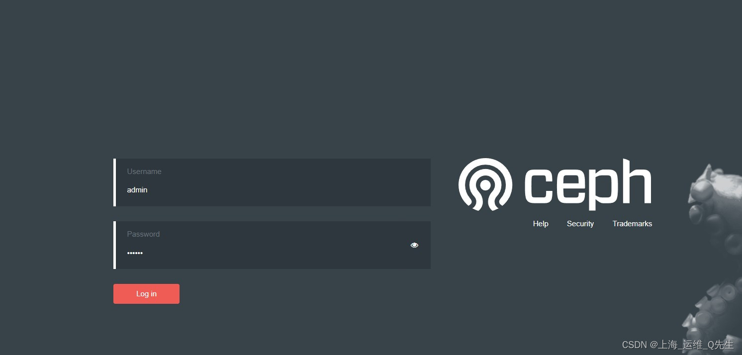 【云原生 | Kubernetes 系列】--Ceph Dashboard和Ceph 监控_mgr dashboard-CSDN博客