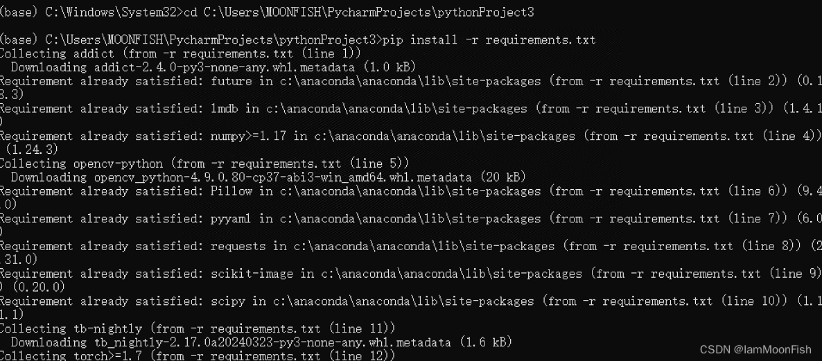 Defaulting to user installation because normal site-packages is not ...