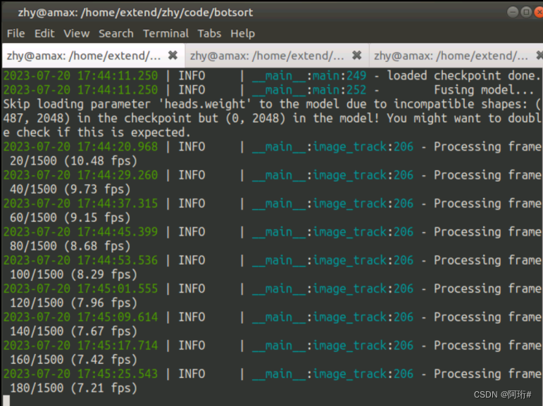 BOT_SORT复现（Ubuntu20.04）_bot sort-CSDN博客