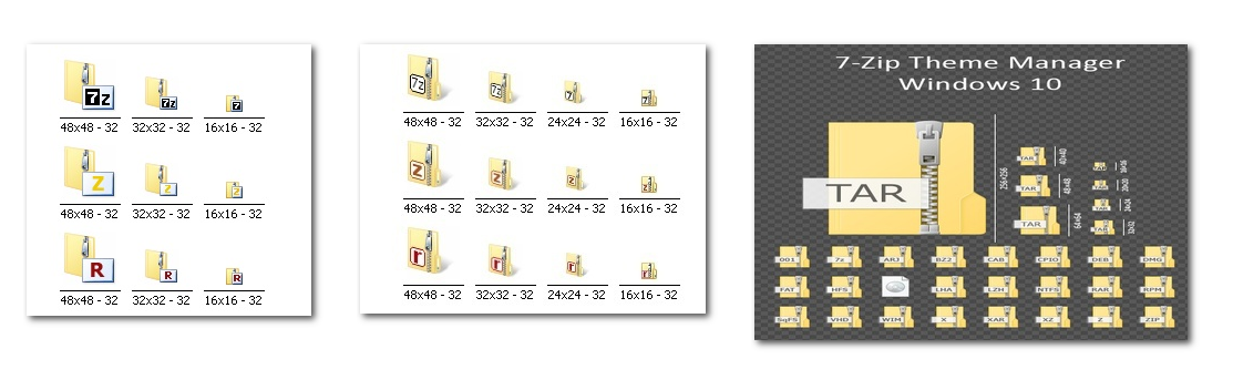 7-zip 更换图标：定制你的7-Zip_7-zip theme manager-CSDN博客