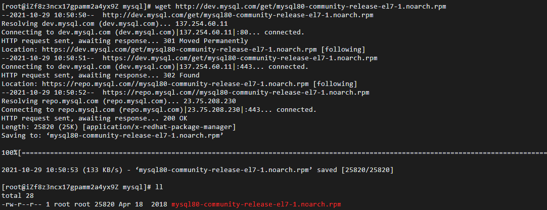 centos卸载mysql5.7安装mysql8.0并开启远程连接，使用navicat远程连接数据库_mysql卸载后navicat还能链接-CSDN博客