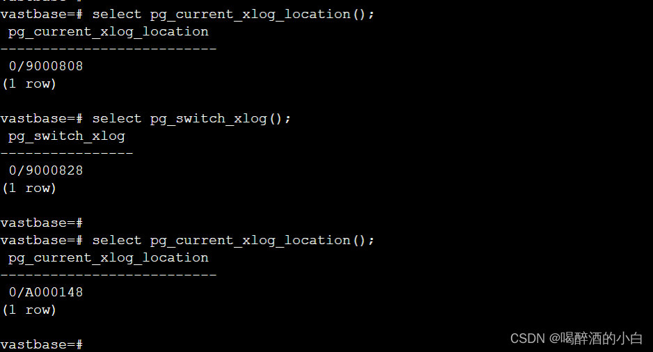 pg_switch_xlog()；_vastbase手动切换xlog-CSDN博客