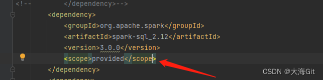 spark 本地idea运行：java.lang.NoClassDefFoundError: org/apache/spark/sql ...