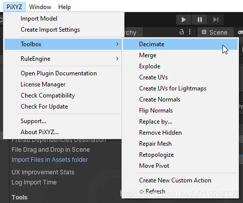 Unity 数字孪生笔记2 PiXYZ快速入门_pixyz plugin-CSDN博客