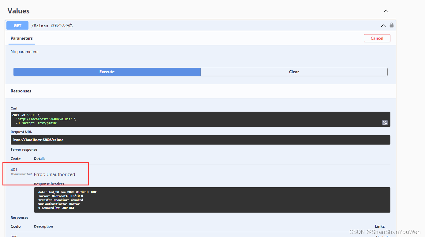 Asp.Net Core3.1 JWT+Swagger 使用_netcore jwt swagger怎么访问-CSDN博客