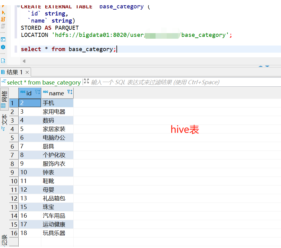 MySQL表导入到Parquet格式HDFS文件，同步到Hive的Parquet表_mysql 能导出parquet存储格式-CSDN博客