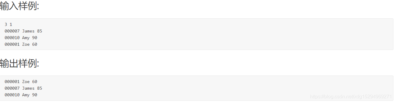 案例7 1 模拟excel排序 25 分根据结构体某一元素排序模拟excel排序 分数 25 作者 陈越 单位 浙江大学 Excel可以对一组纪录按任意指定 Csdn博客