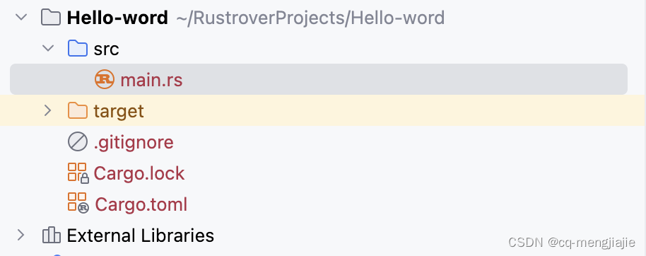 Rust入门之初识Rust_rustrover创建项目-CSDN博客