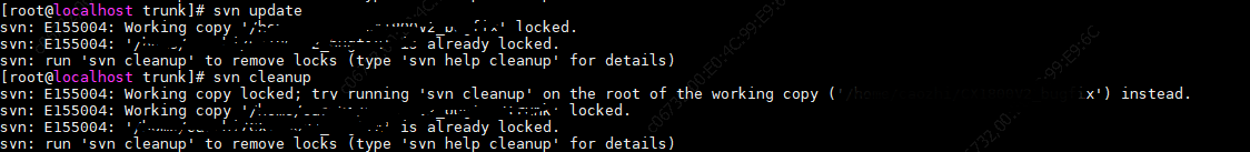 问题解决——svn: E155007、E155004-CSDN博客
