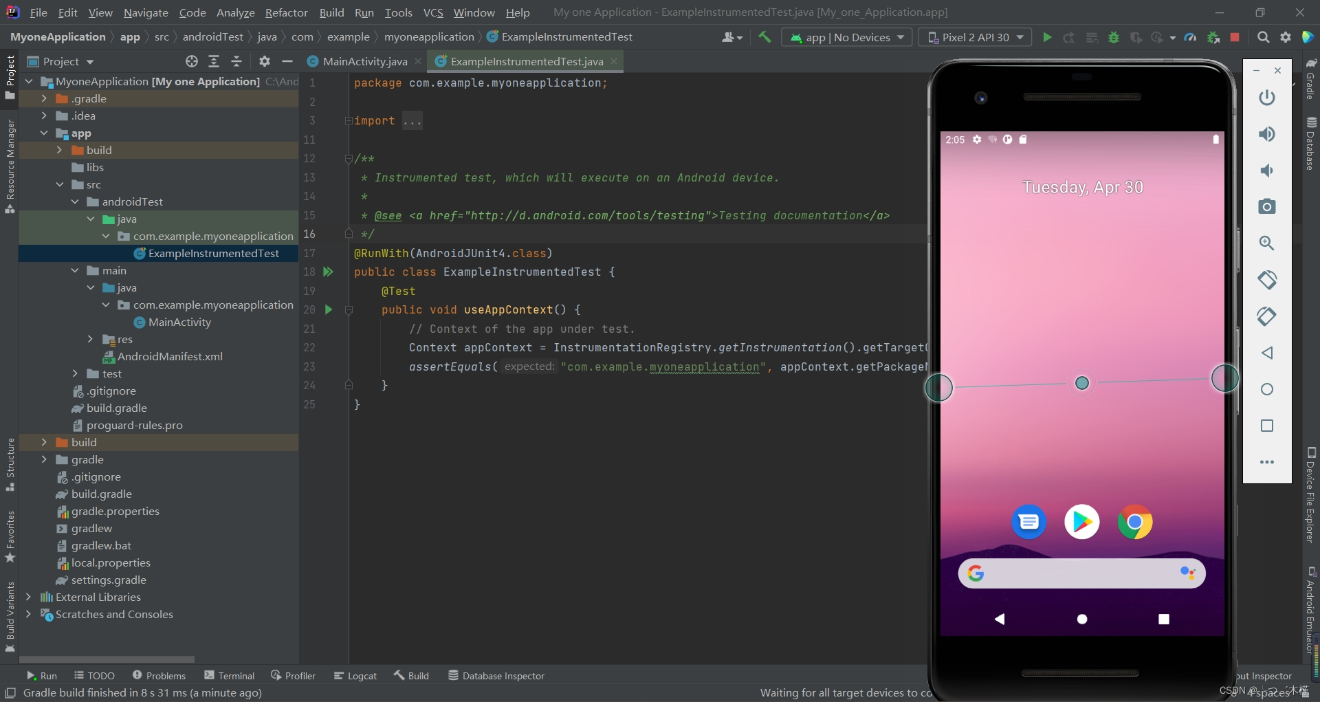 IntelliJ IDEA 来建立一个 MyoneApplication 项目并生成 APK，而不必下载 Android Studio-CSDN博客