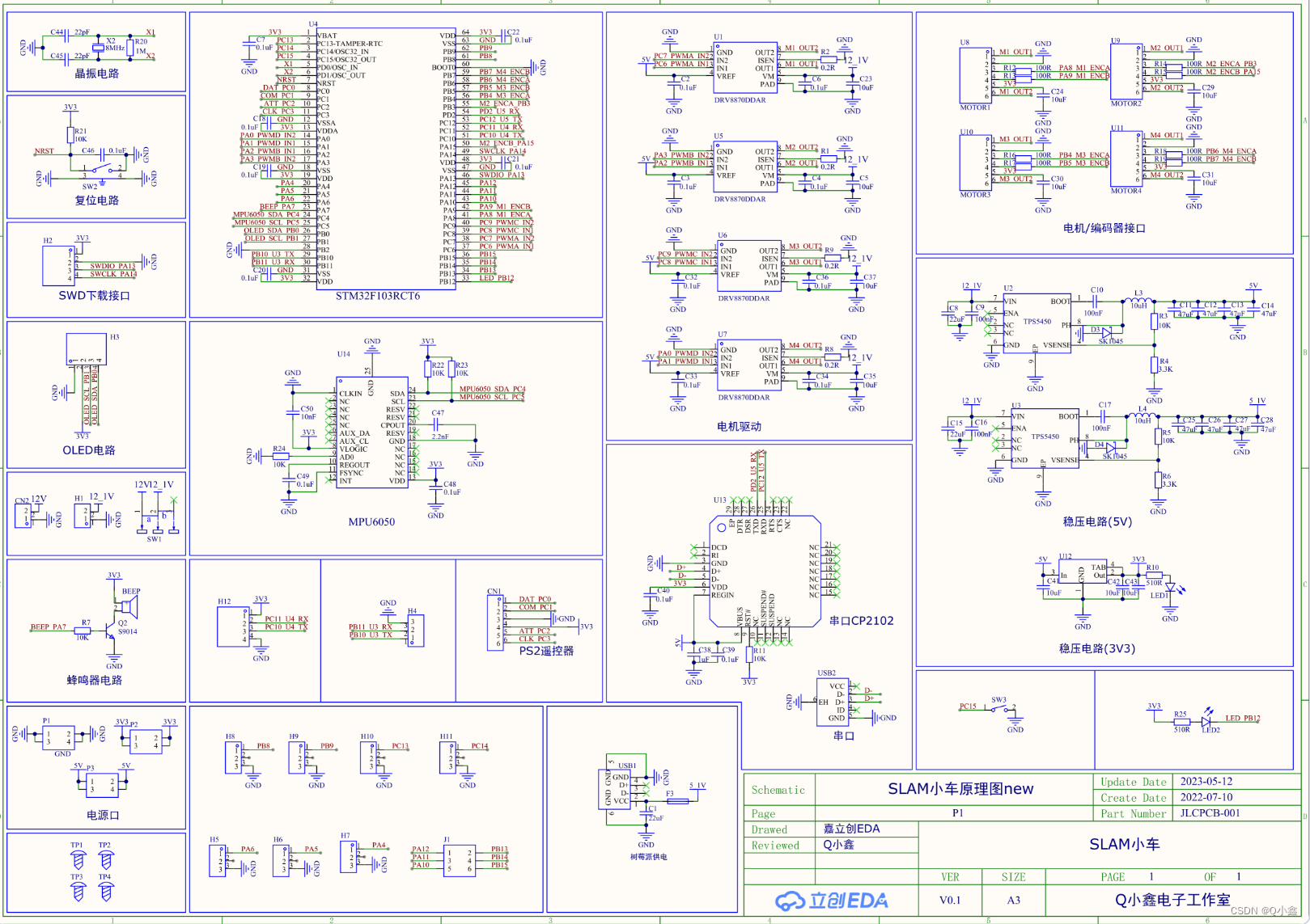 【项目】Q-ROBOT移动机器人设计与开发_移动机器人开发代码-CSDN博客