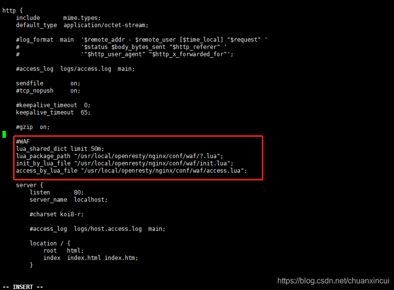 开源框架openresty+nginx 实现web应用防火墙（WAF）_基于openresty框架搭建waf-CSDN博客